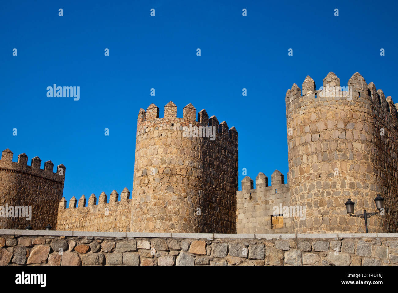 Spain, Castilla y Leon Region, Avila Province, Avila. Scenic medieval ...