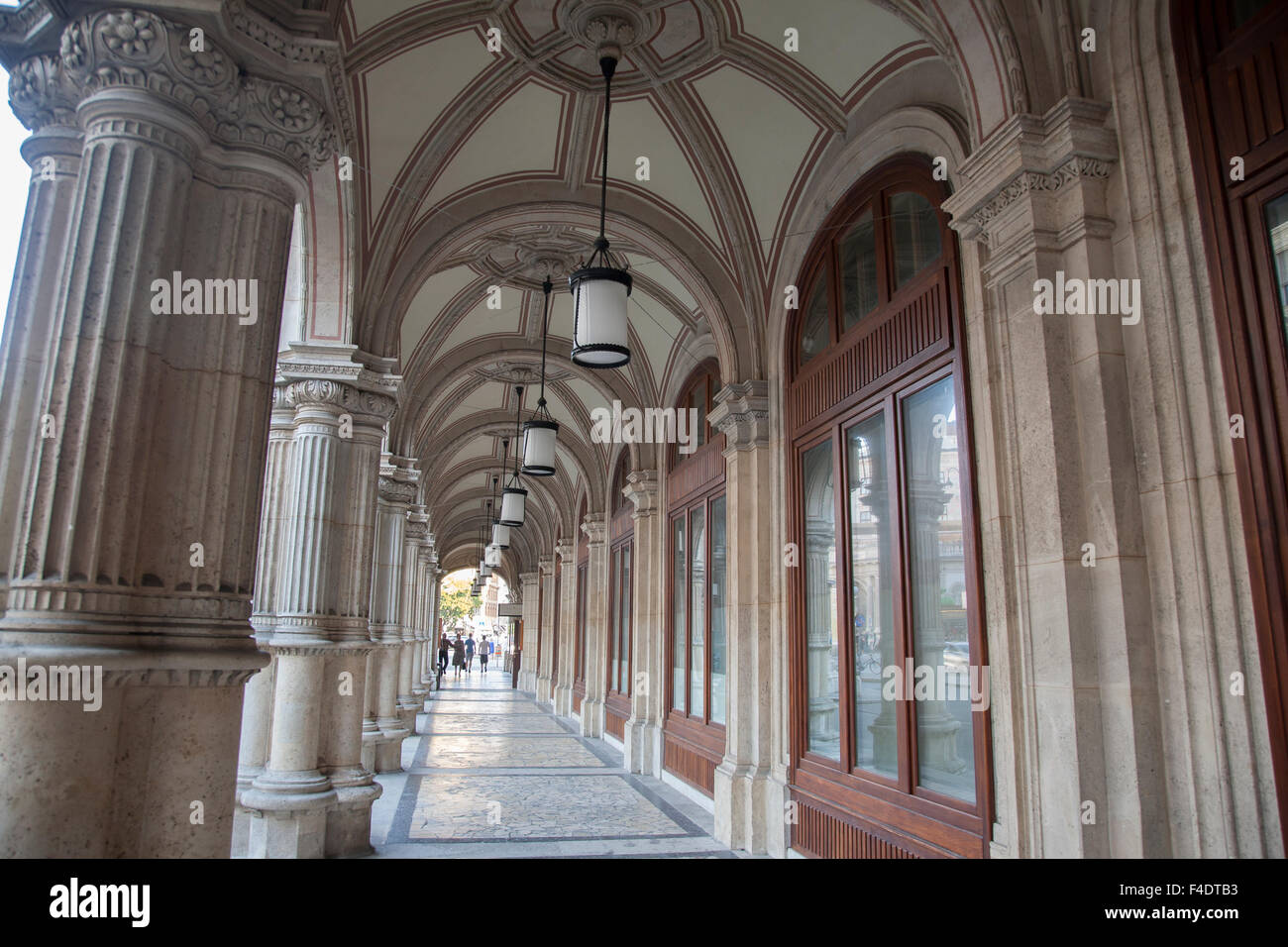 Arches of State Opera Building, Vienna, Austria Stock Photo - Alamy