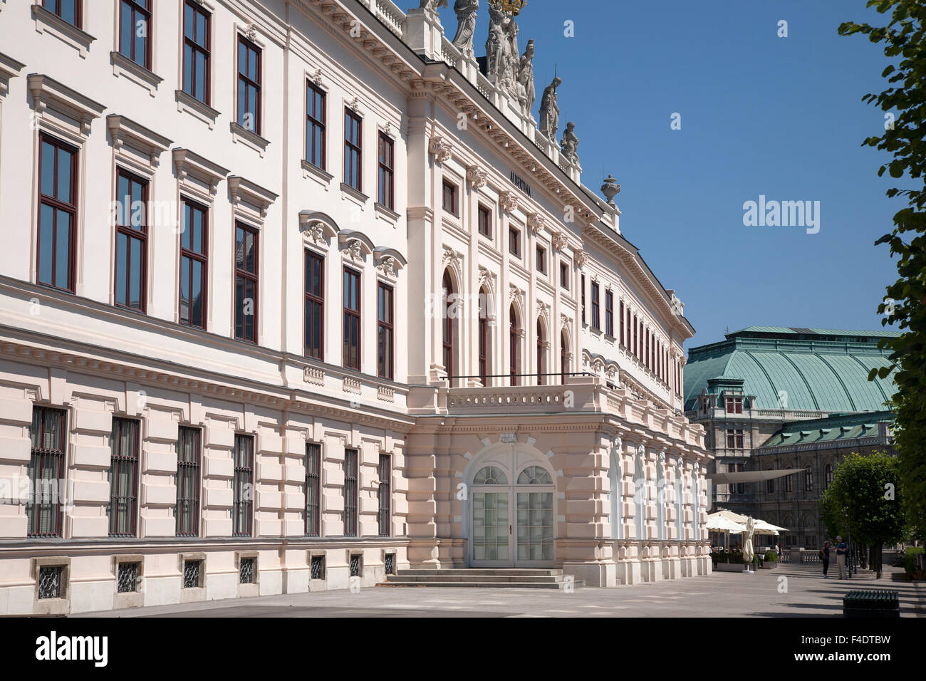 Albertina Art Museum, Vienna; Austria Stock Photo - Alamy