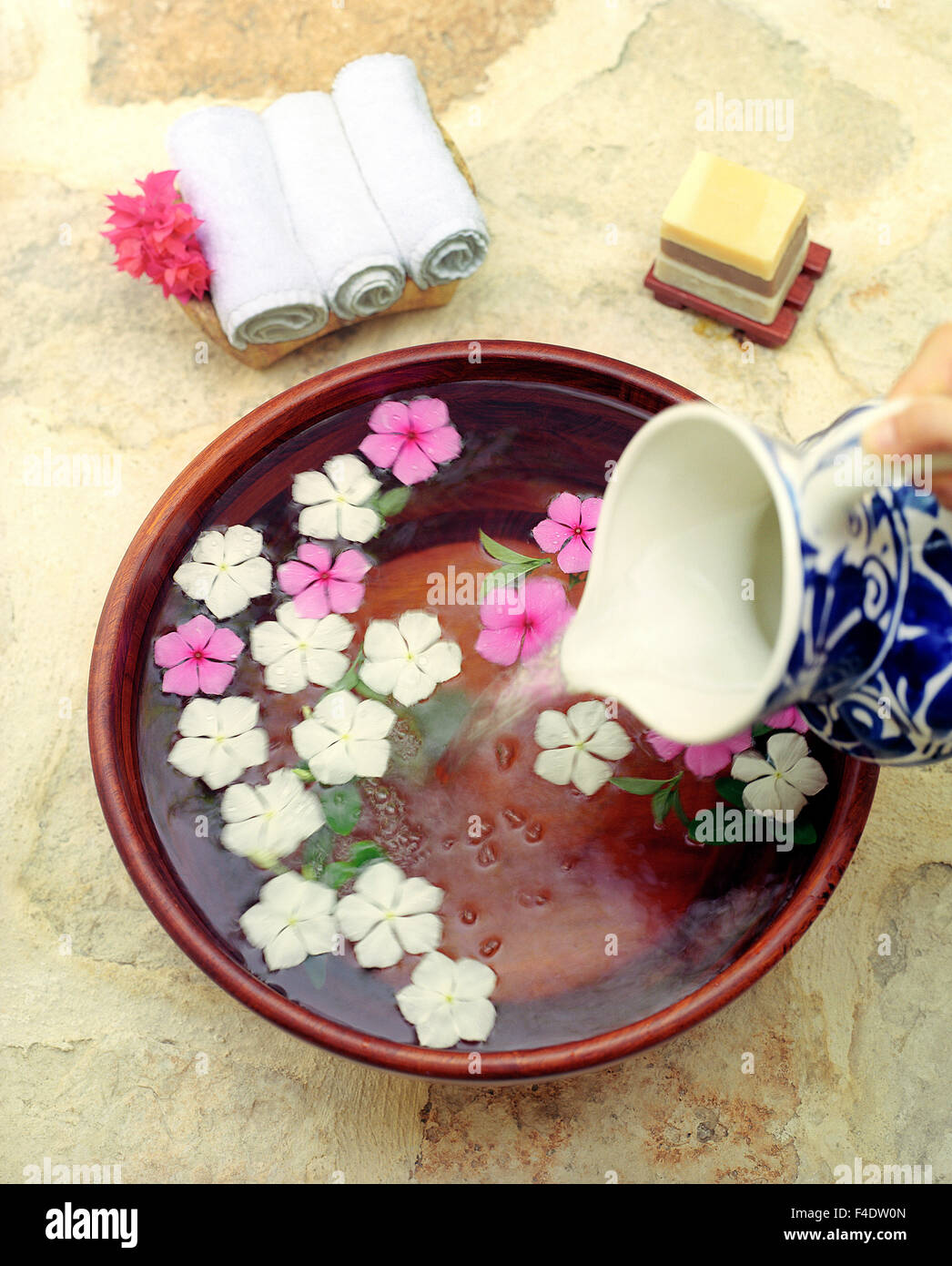 Foot wash hi-res stock photography and images - Alamy