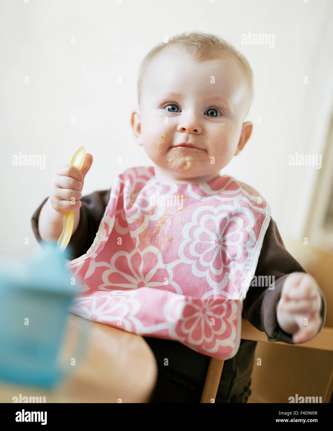 A little child eating Stock Photo - Alamy
