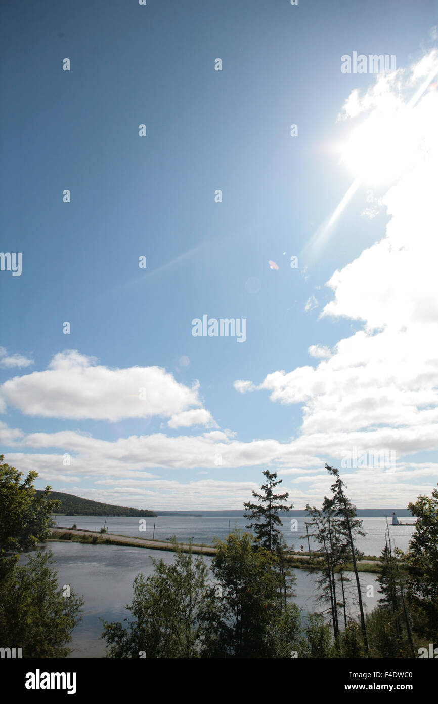 The Baddeck Bay in Nova Scotia Stock Photo - Alamy