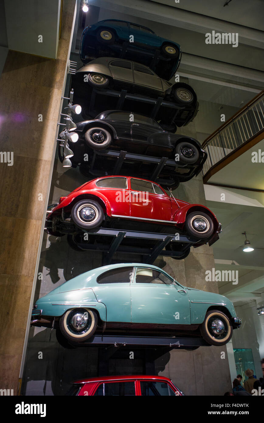 England, London, South Kensington, Science Museum, transportation hall ...