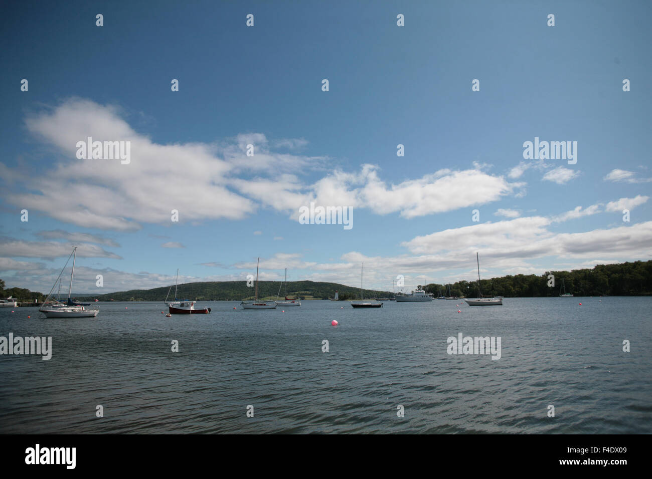 The village of Baddeck, Nova Scotia Stock Photo - Alamy