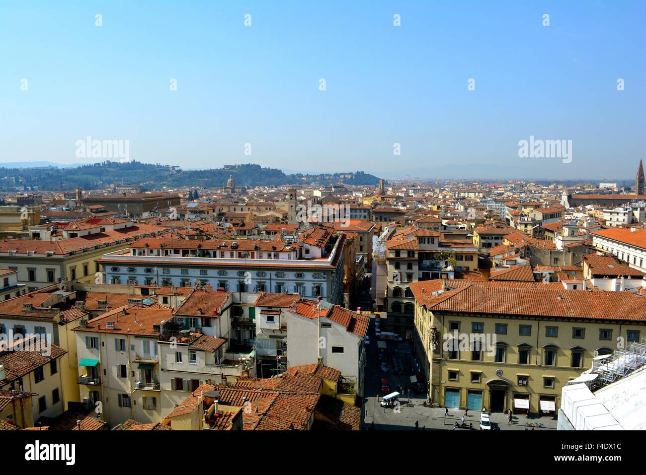 Aerial view florence hi-res stock photography and images - Alamy