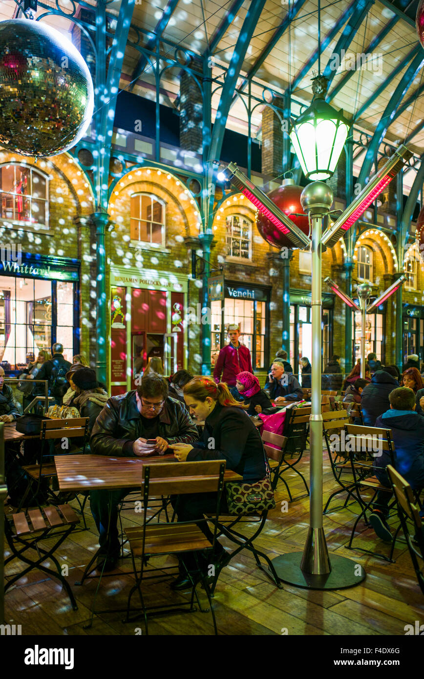 England, London, Covent Garden, cafe interior Stock Photo - Alamy