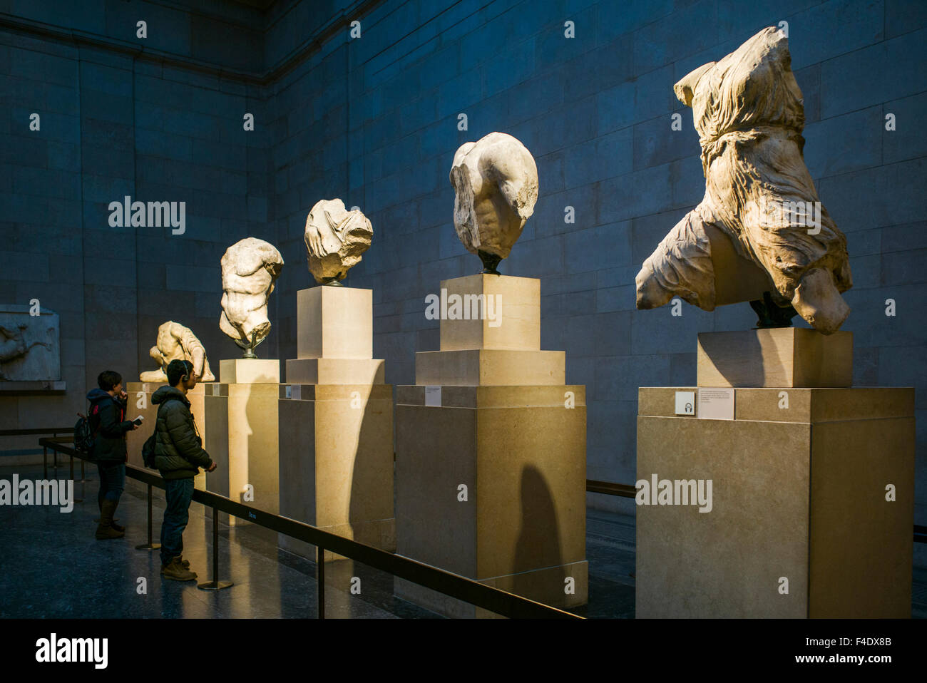 England, London, Bloomsbury, British Museum, Parthenon Sculptures also ...