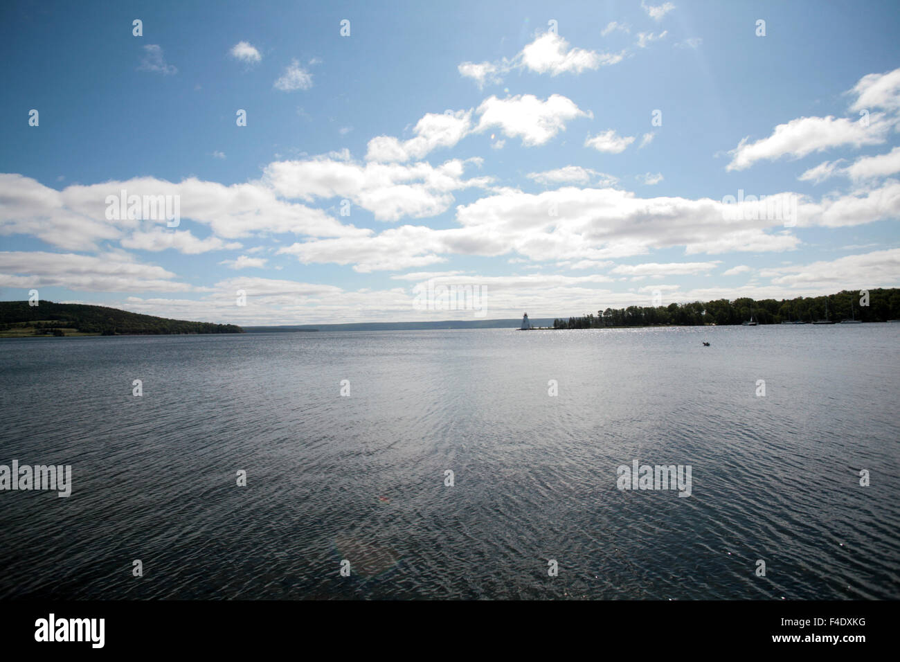 The Baddeck Bay in Nova Scotia Stock Photo - Alamy