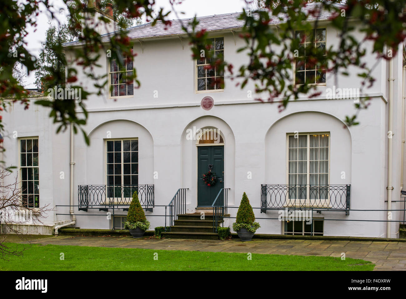 England, London, Hampstead, Keats House, former home of poet John Keats ...
