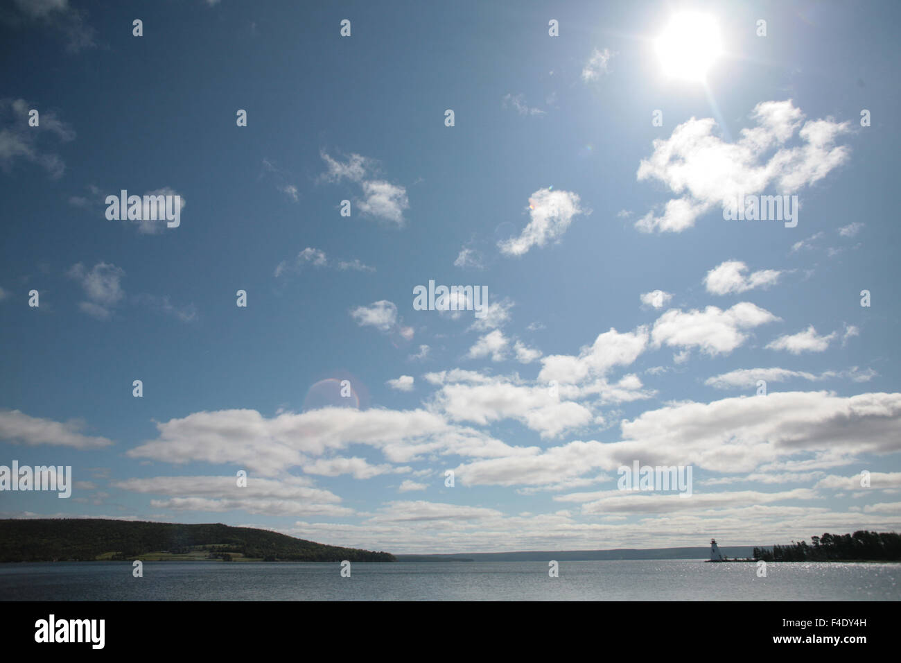 The Baddeck Bay in Nova Scotia Stock Photo - Alamy