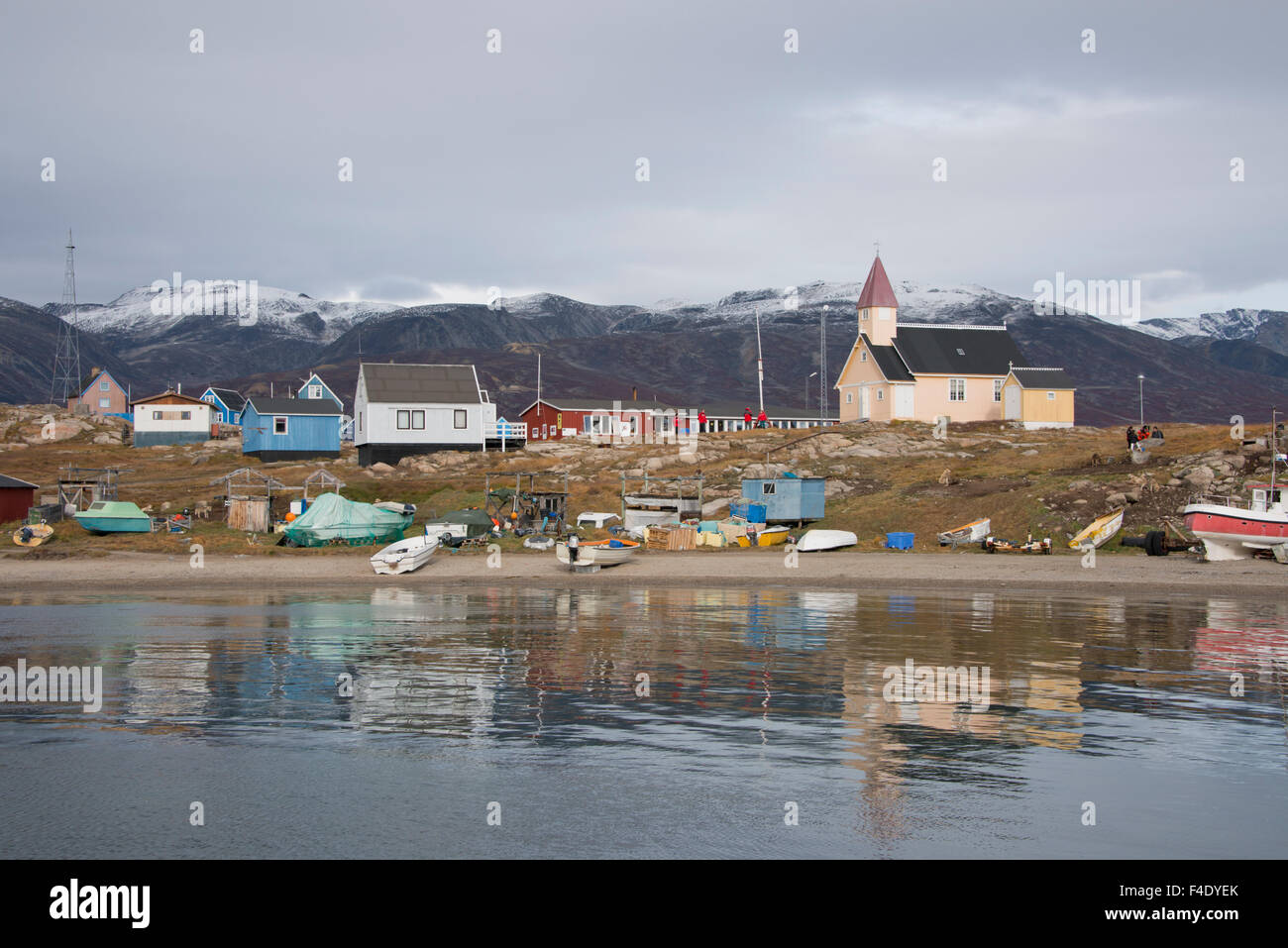 Greenland, Nuussuaq Peninsula, Disko Bay, Qaasuitsup municipality ...