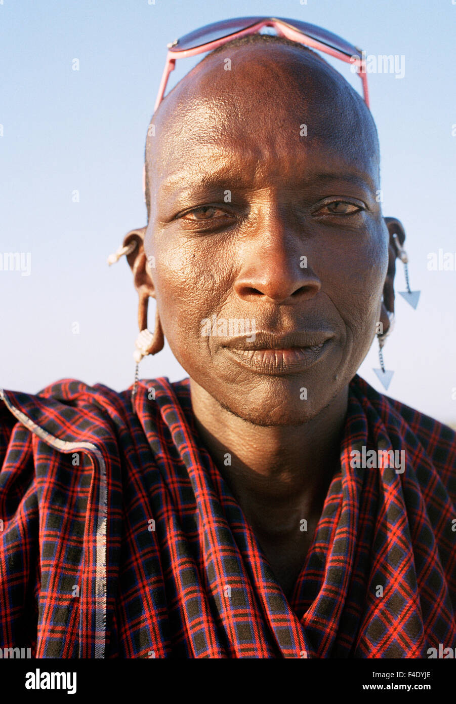 Portrait of a man from Tanzania Stock Photo - Alamy