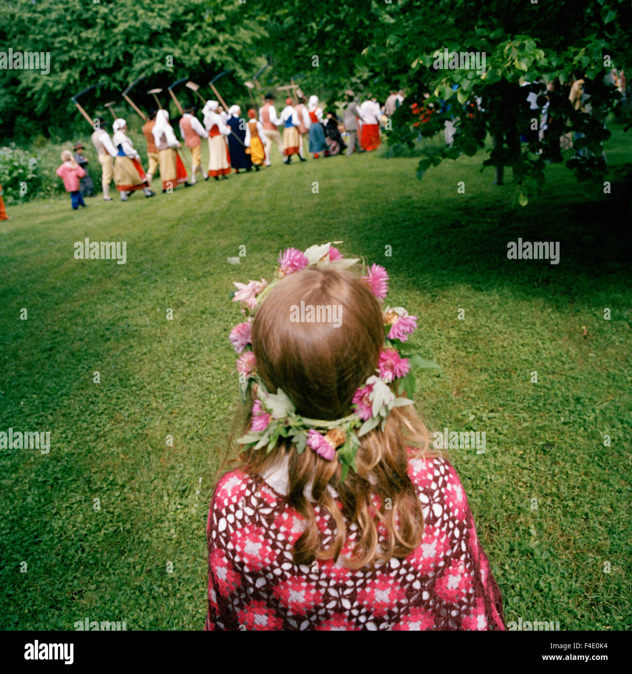 Midsummer day sweden hi-res stock photography and images - Alamy