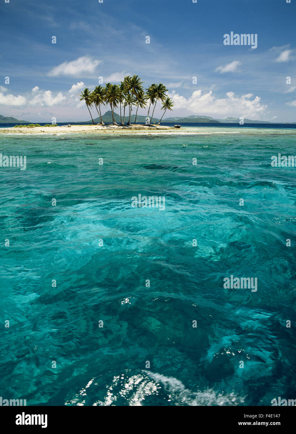 Micronesia, Idyllic Tropical Island near Dublon Island (Large format ...
