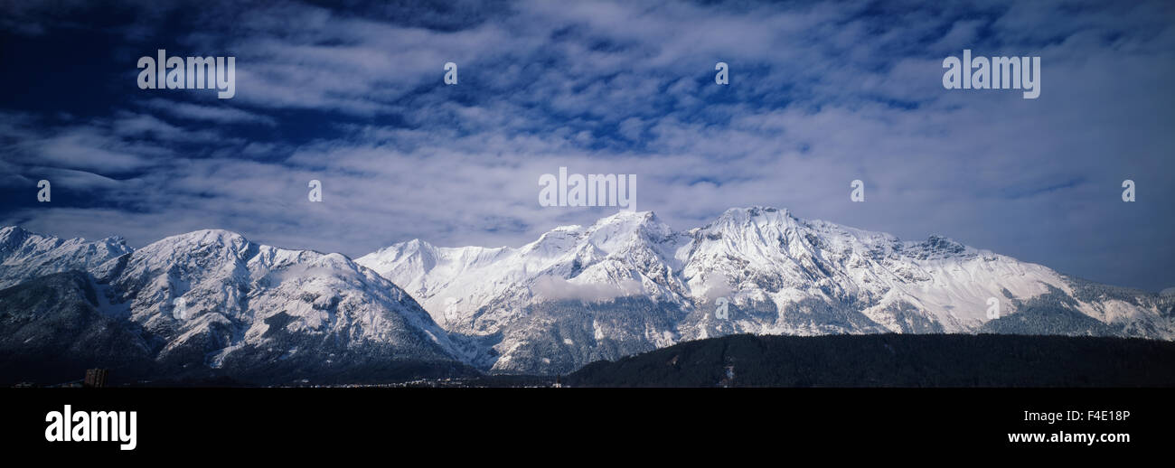 Mountains covered with snow. (Large format sizes available Stock Photo ...
