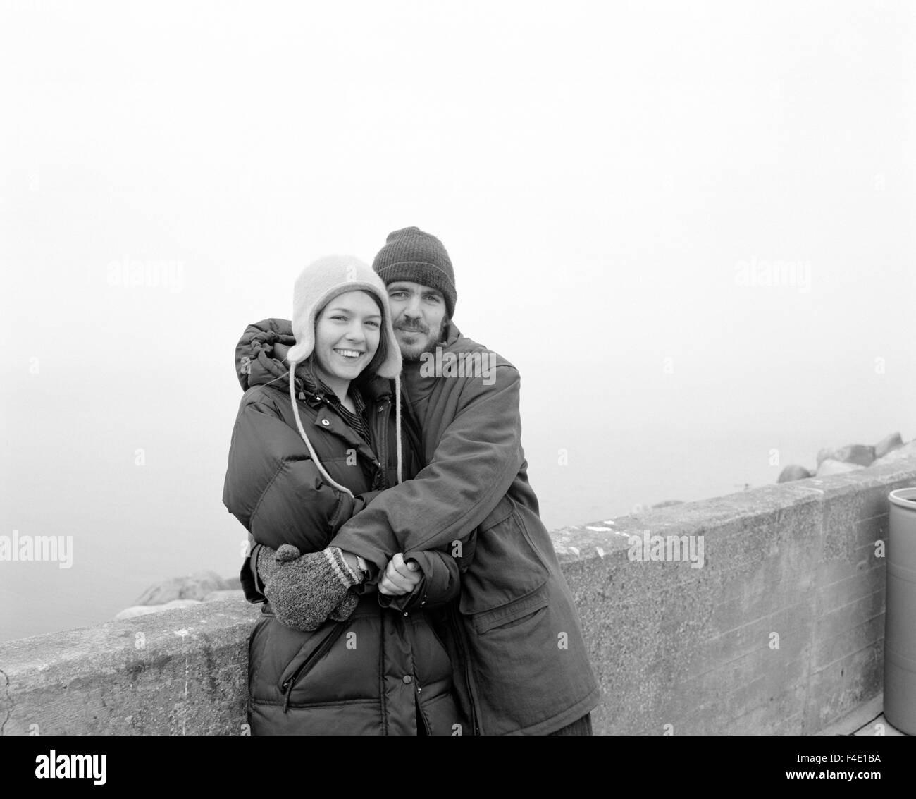 Mid adult couple Black and White Stock Photos & Images - Alamy