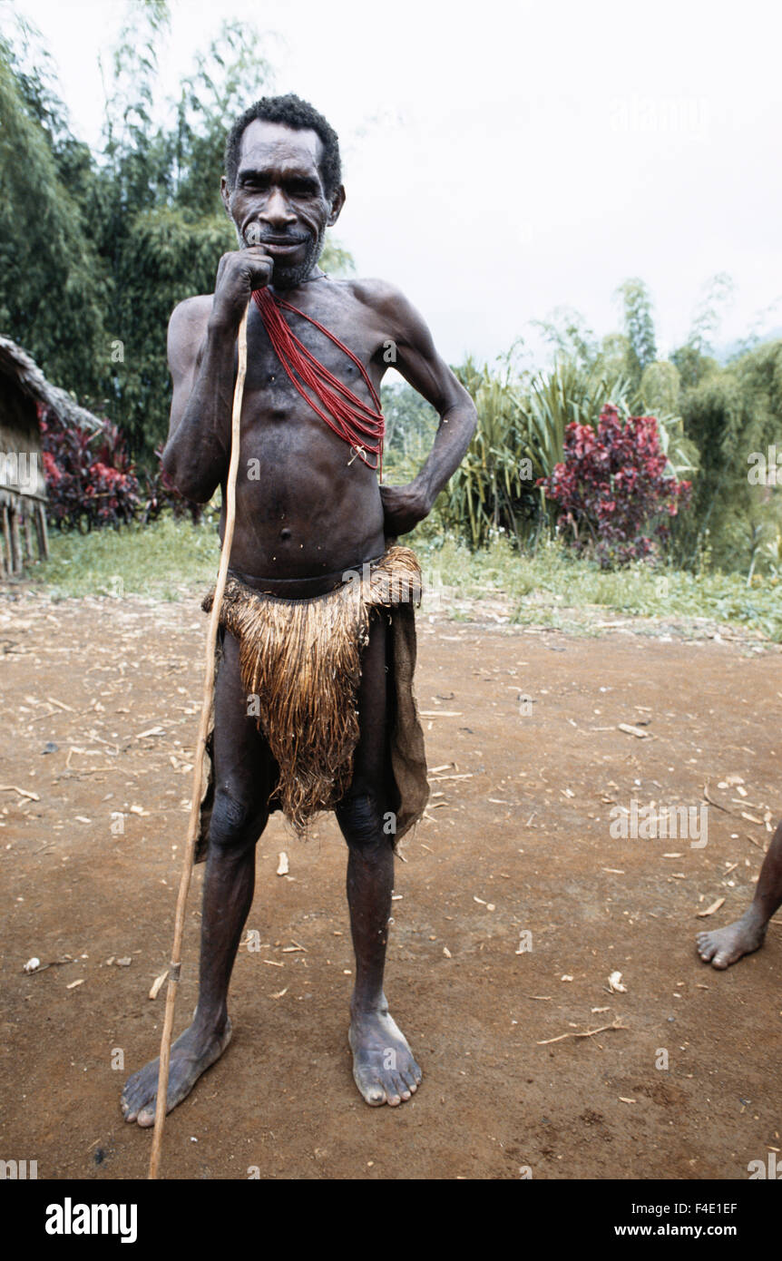 New Guinea, Papua, Man in Toulambis costume. (Large format sizes ...