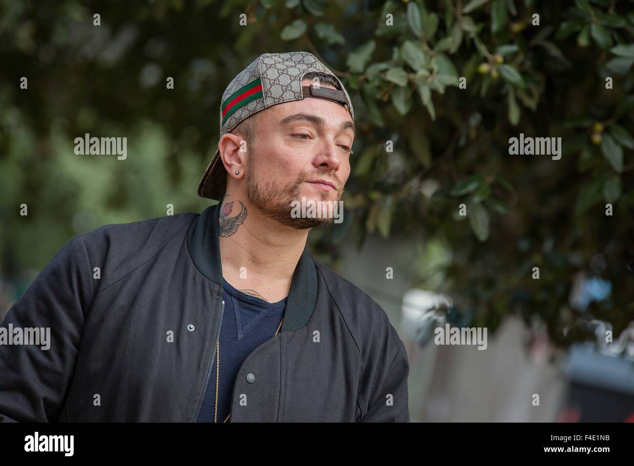 Italian rapper red carpet hi-res stock photography and images - Alamy