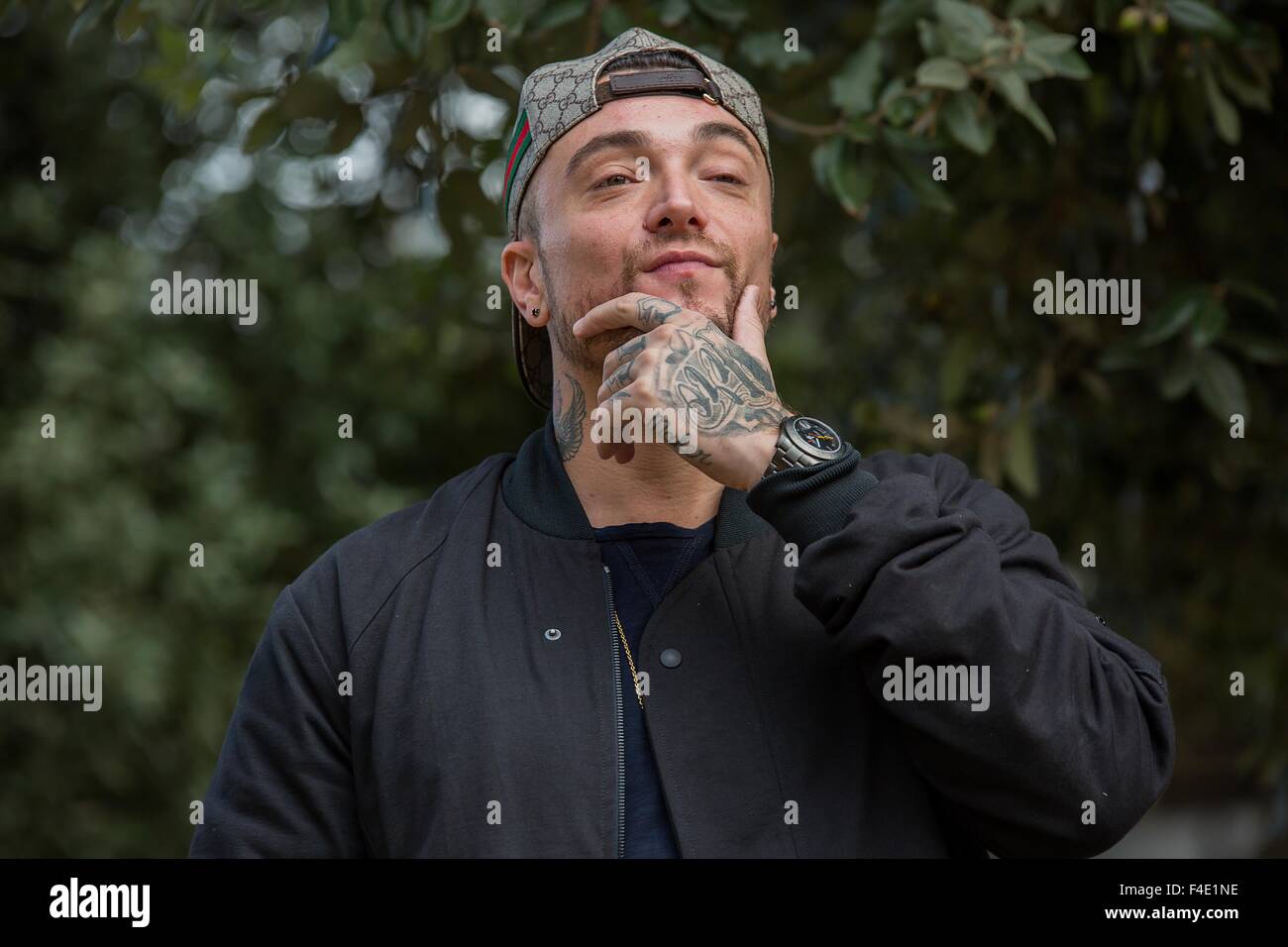 Italian rapper red carpet hi-res stock photography and images - Alamy