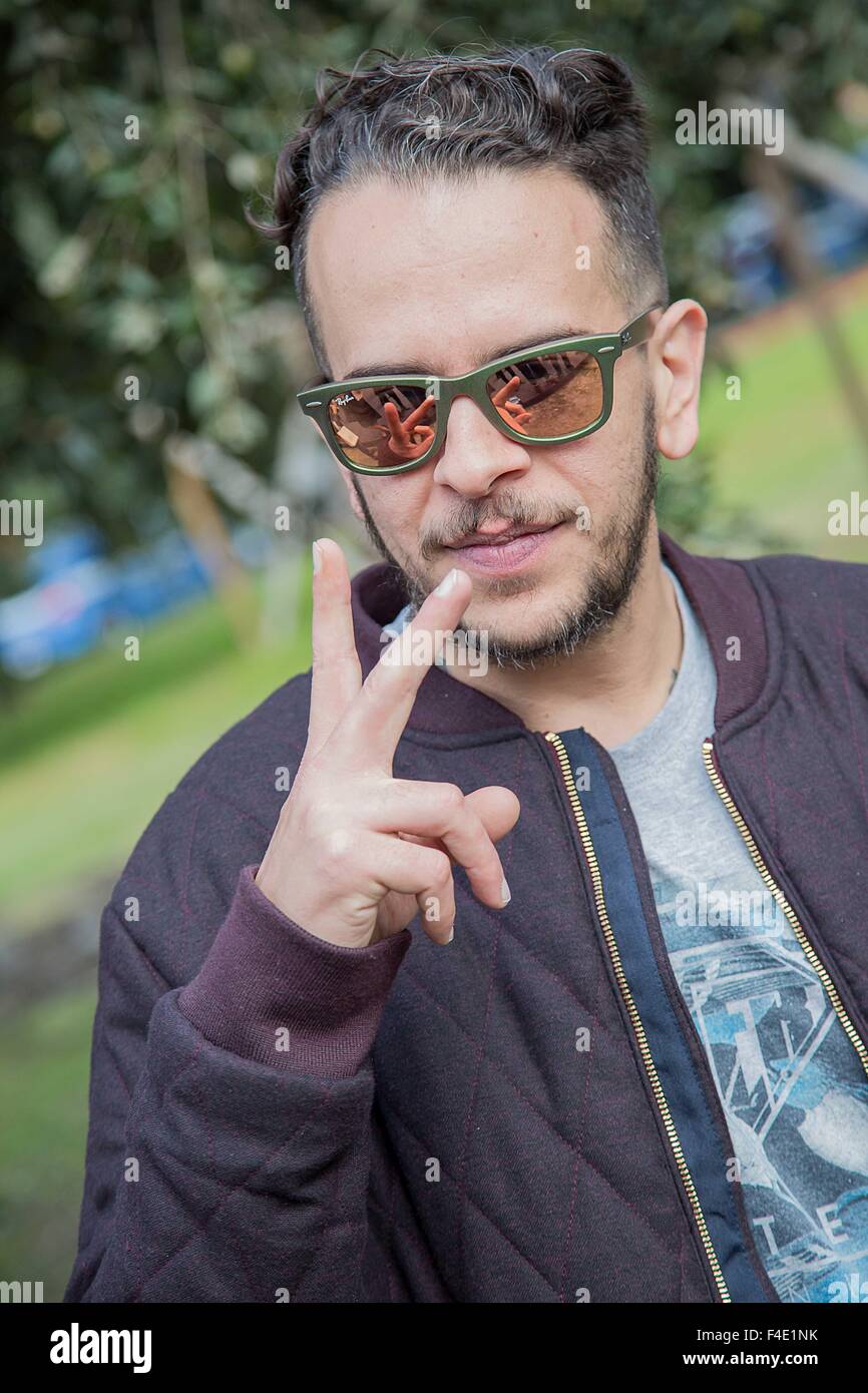 Italian rapper red carpet hi-res stock photography and images - Alamy