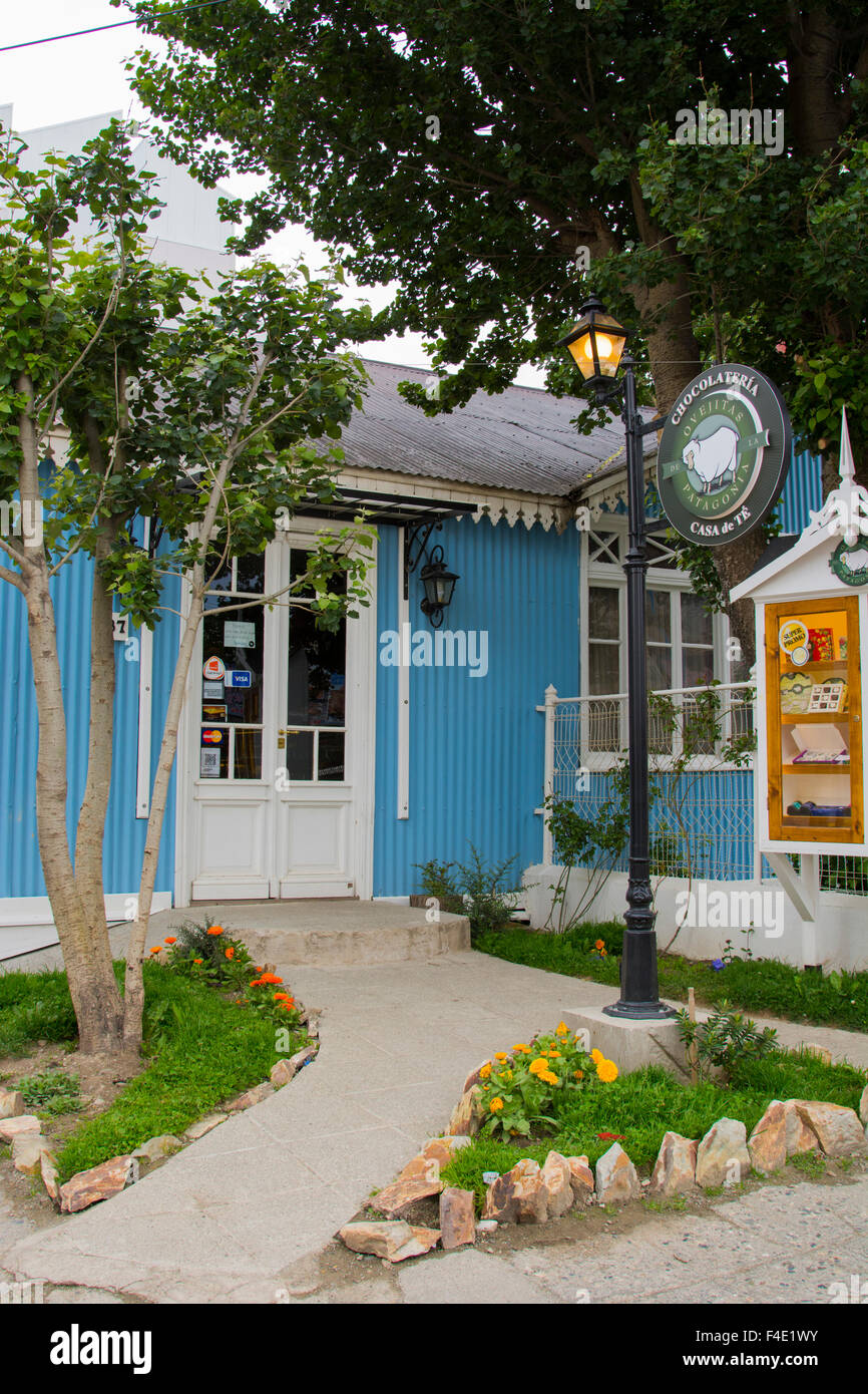 Argentina. Tierra del Fuego. Ushuaia. Ovejitas tea and chocolate shop ...