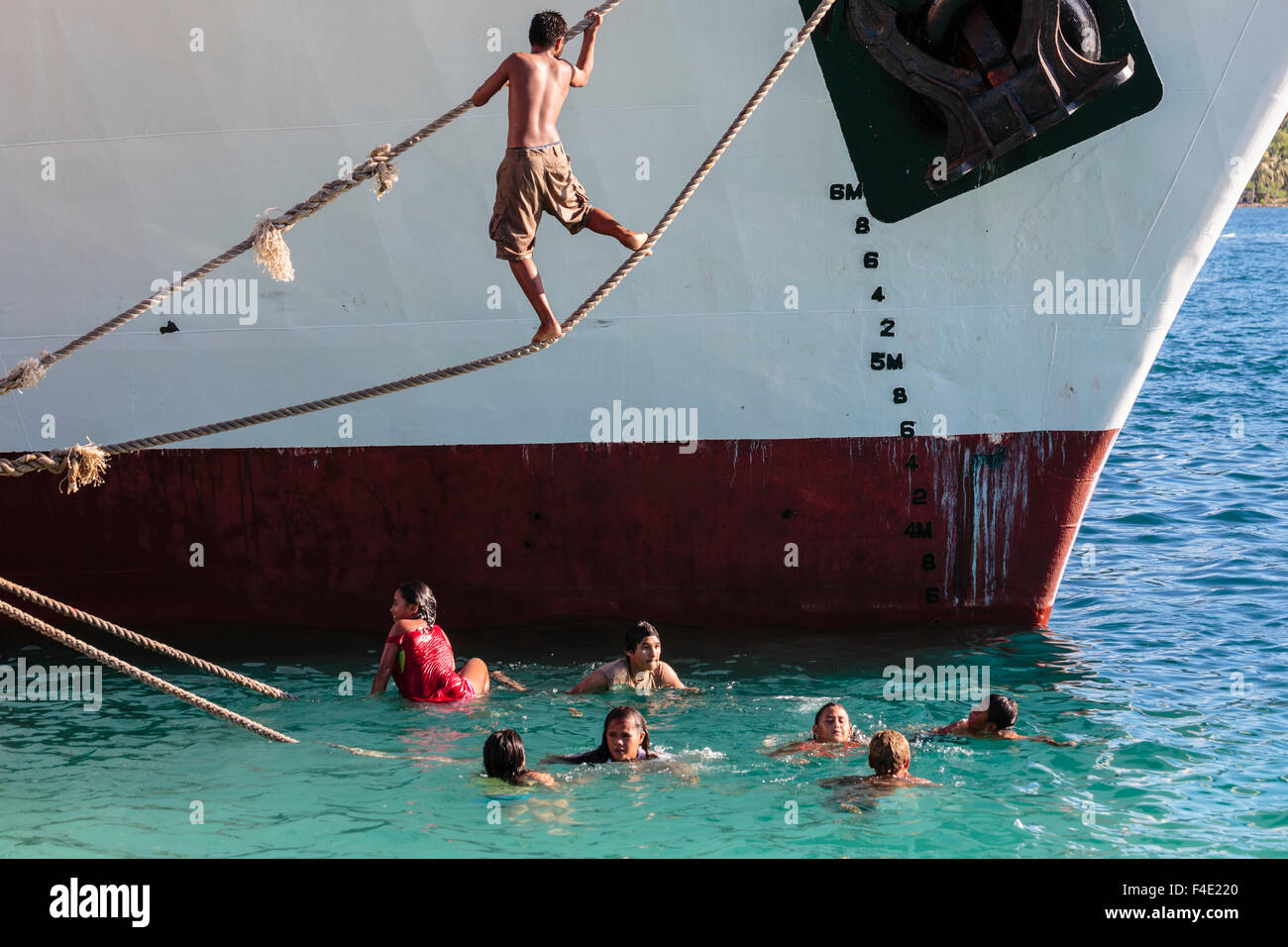 Children Huahine French Polynesia High Resolution Stock Photography and ...
