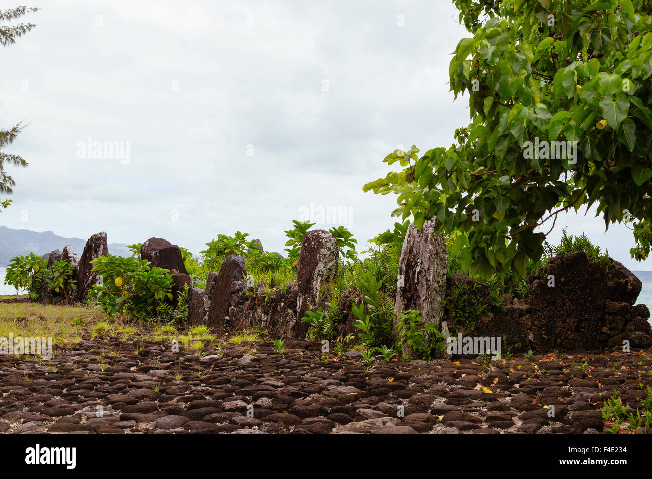Marae de taputapuatea hi-res stock photography and images - Alamy