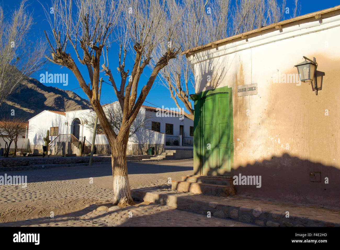 Argentina, Salta, Valles Calchaquies. The Calchaquies River area is ...