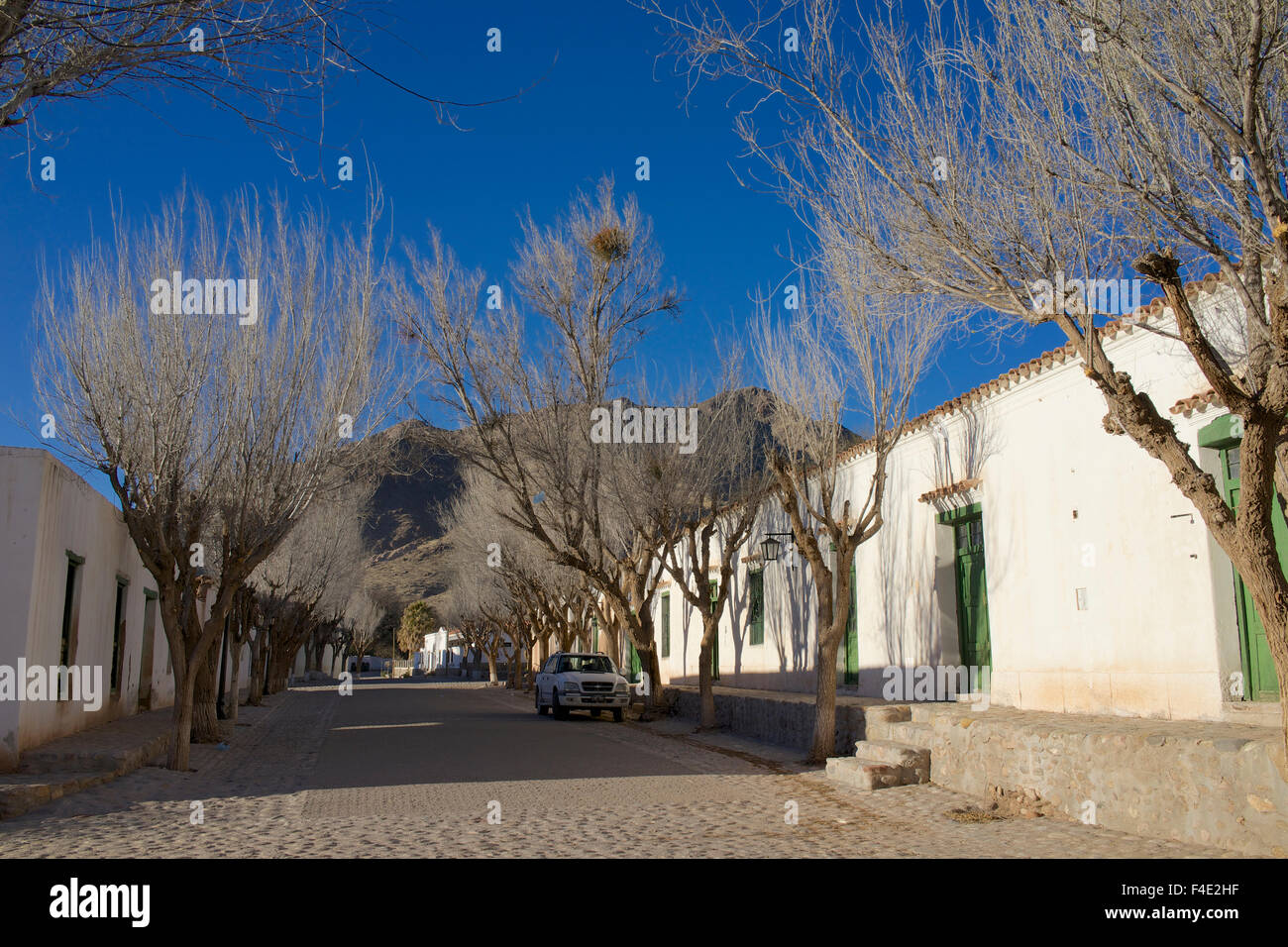 Argentina, Salta, Valles Calchaquies. The Calchaquies River area is ...