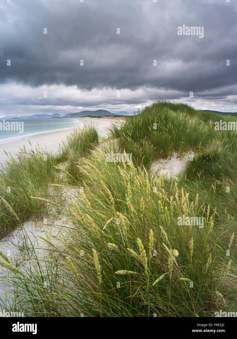 Isle of Berneray (Bearnaraidh), a small island located in the sound of ...