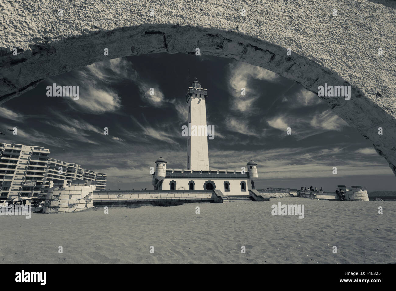Chile, La Serena, Faro Monumental, lighthouse Stock Photo - Alamy