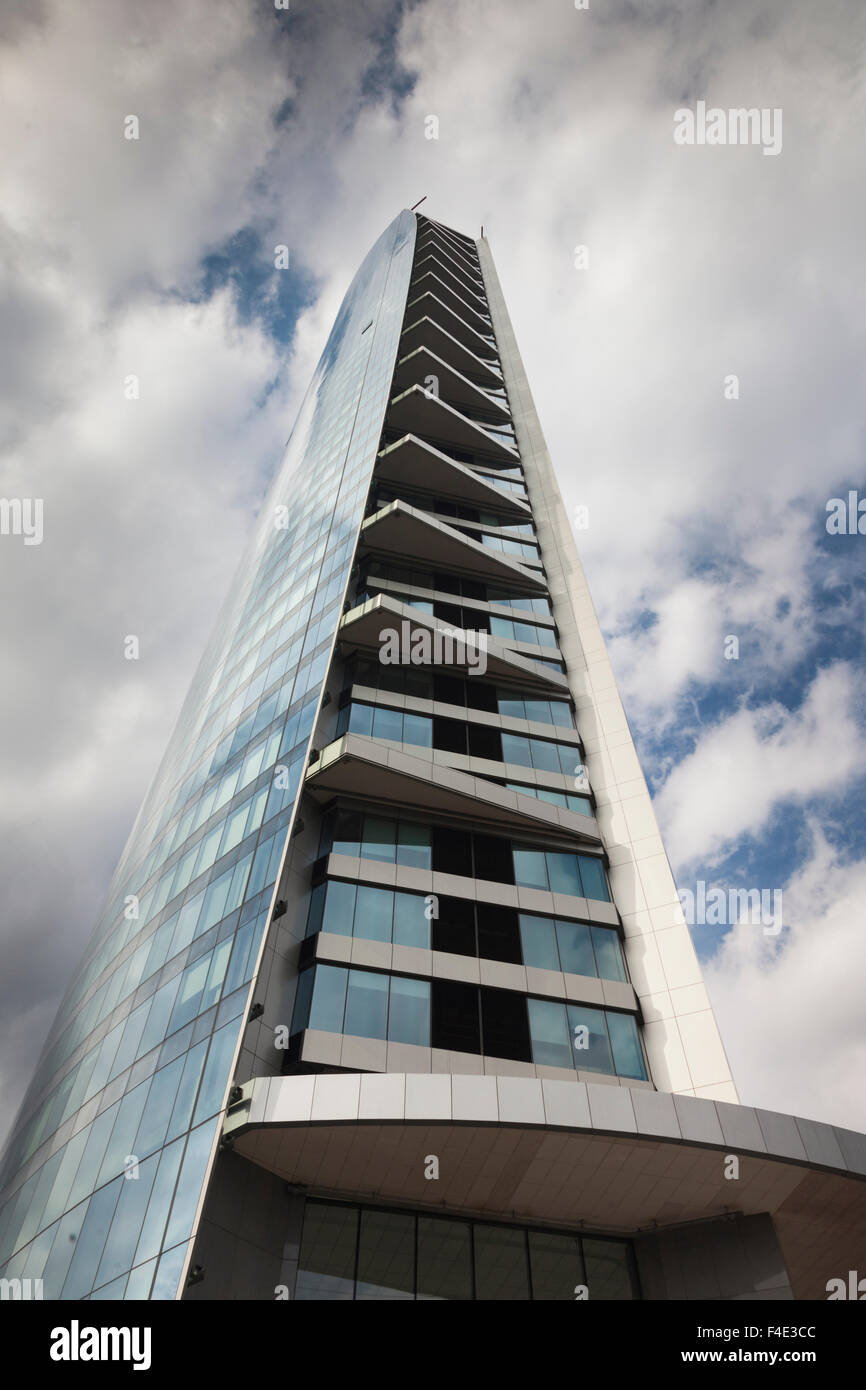 Chile, Santiago, high-rise tower at 2800 Goyenechea Stock Photo - Alamy