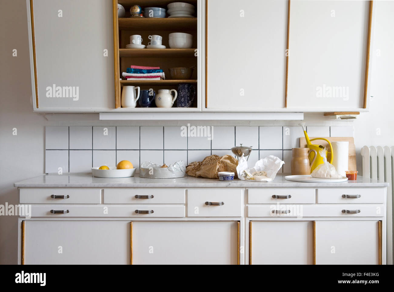 Kitchen messy worktop hi-res stock photography and images - Alamy