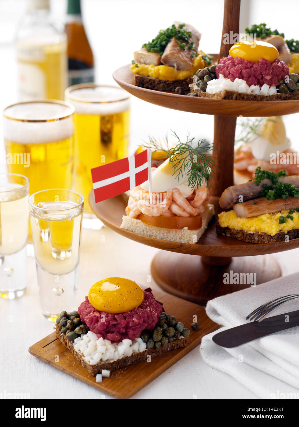 Danish food flag hi-res stock photography and images - Alamy