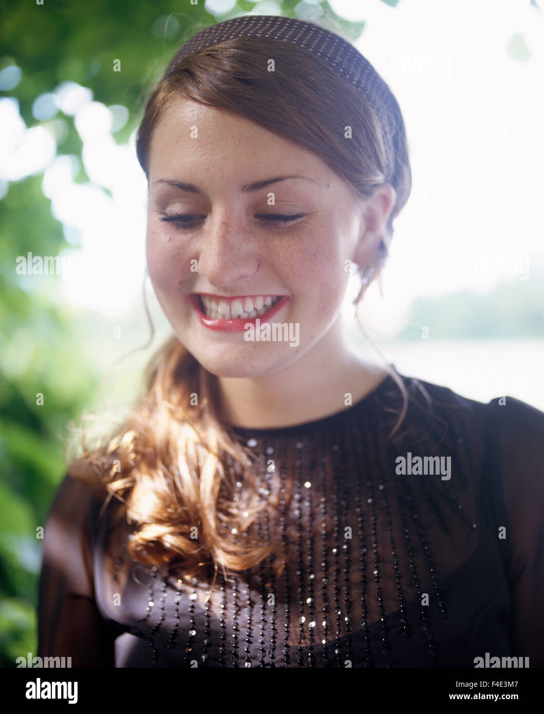 Portrait of a woman, Sweden Stock Photo - Alamy