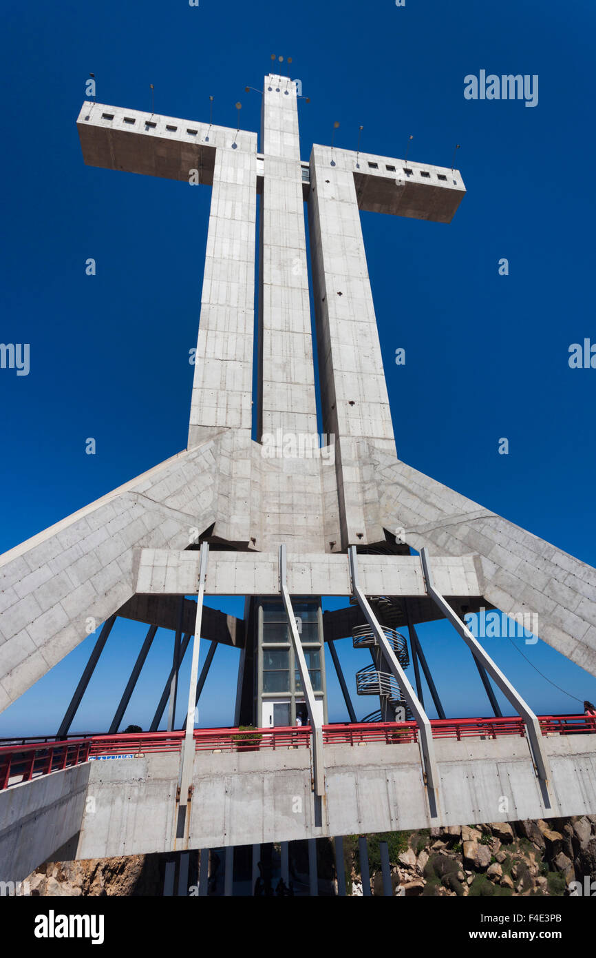 Chile, Coquimbo, Cruz del III Milenio, millennial cross monument Stock ...