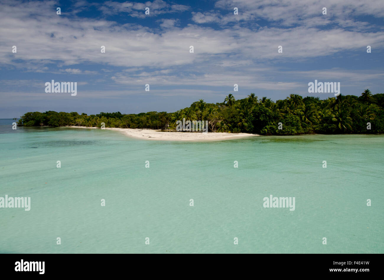 Belize, Toledo, The Cayes. West Snake Caye located in the Belize ...