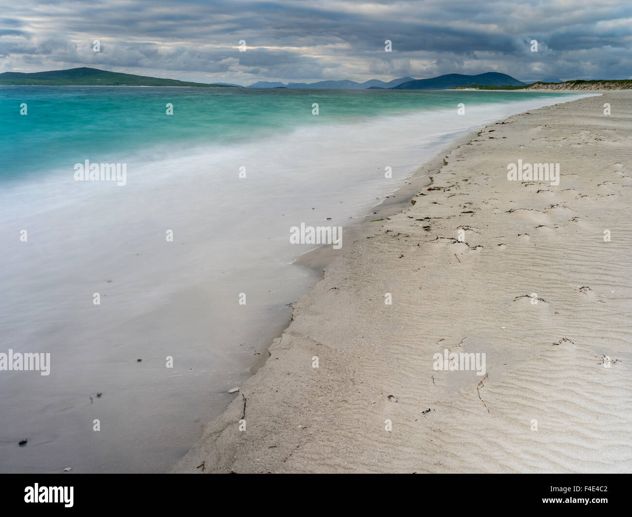 Isle of Berneray (Bearnaraidh), a small island located in the sound of ...