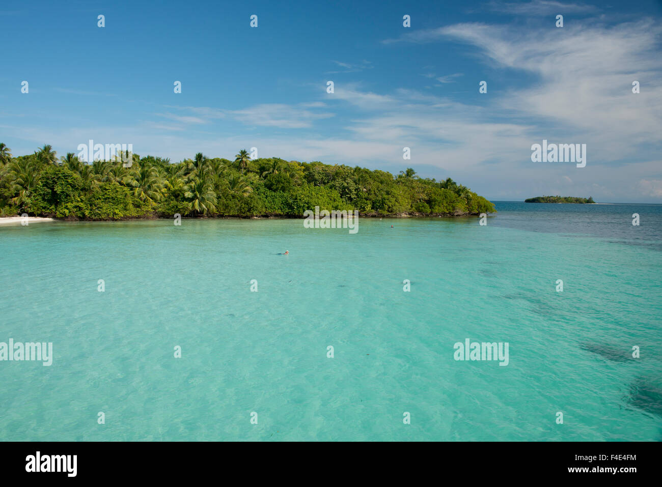 Belize, Caribbean Sea, District of Toledo, The Cayes. West Snake Caye ...