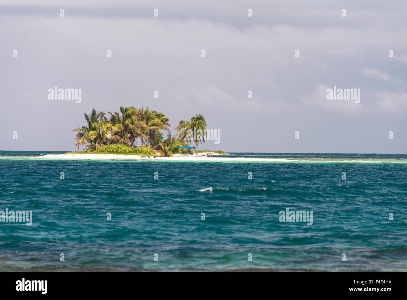 Placencia, Belize Silk Cayes Marine Reserve on barrier reef, Gulf of ...