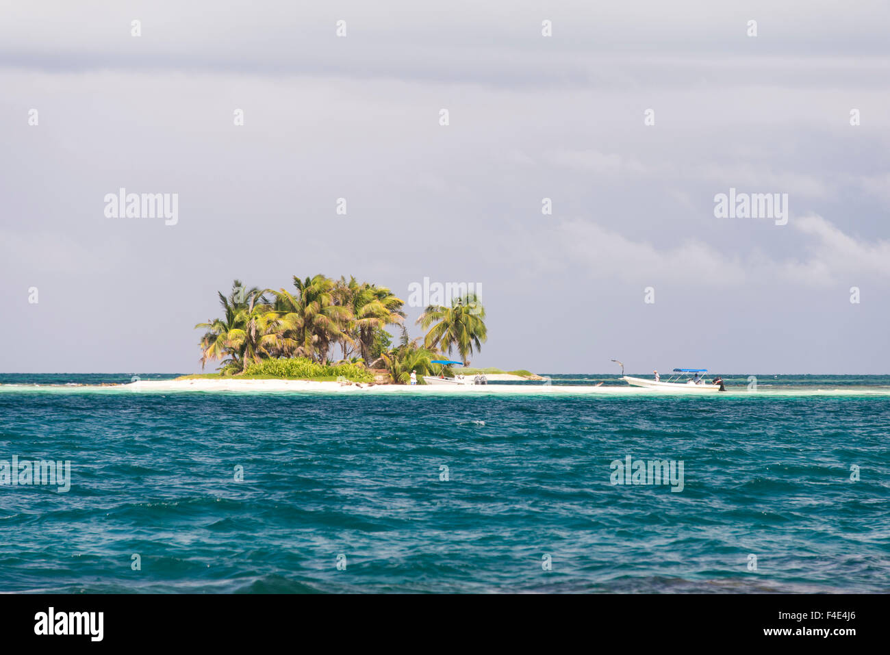 Placencia, Belize Gladden Spit and Silk Cayes Marine Reserve on barrier ...