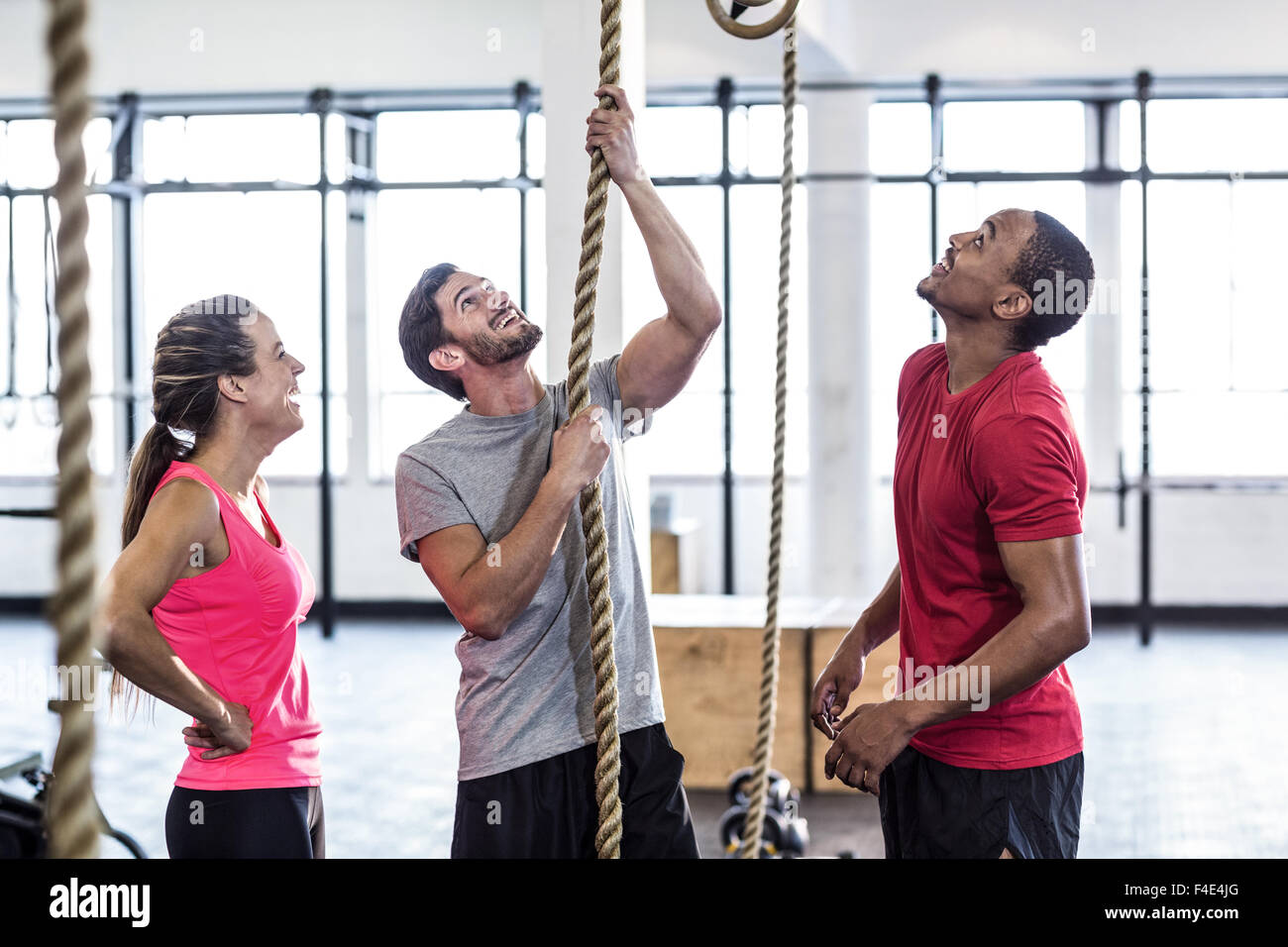 Male athletes talking hi-res stock photography and images - Alamy