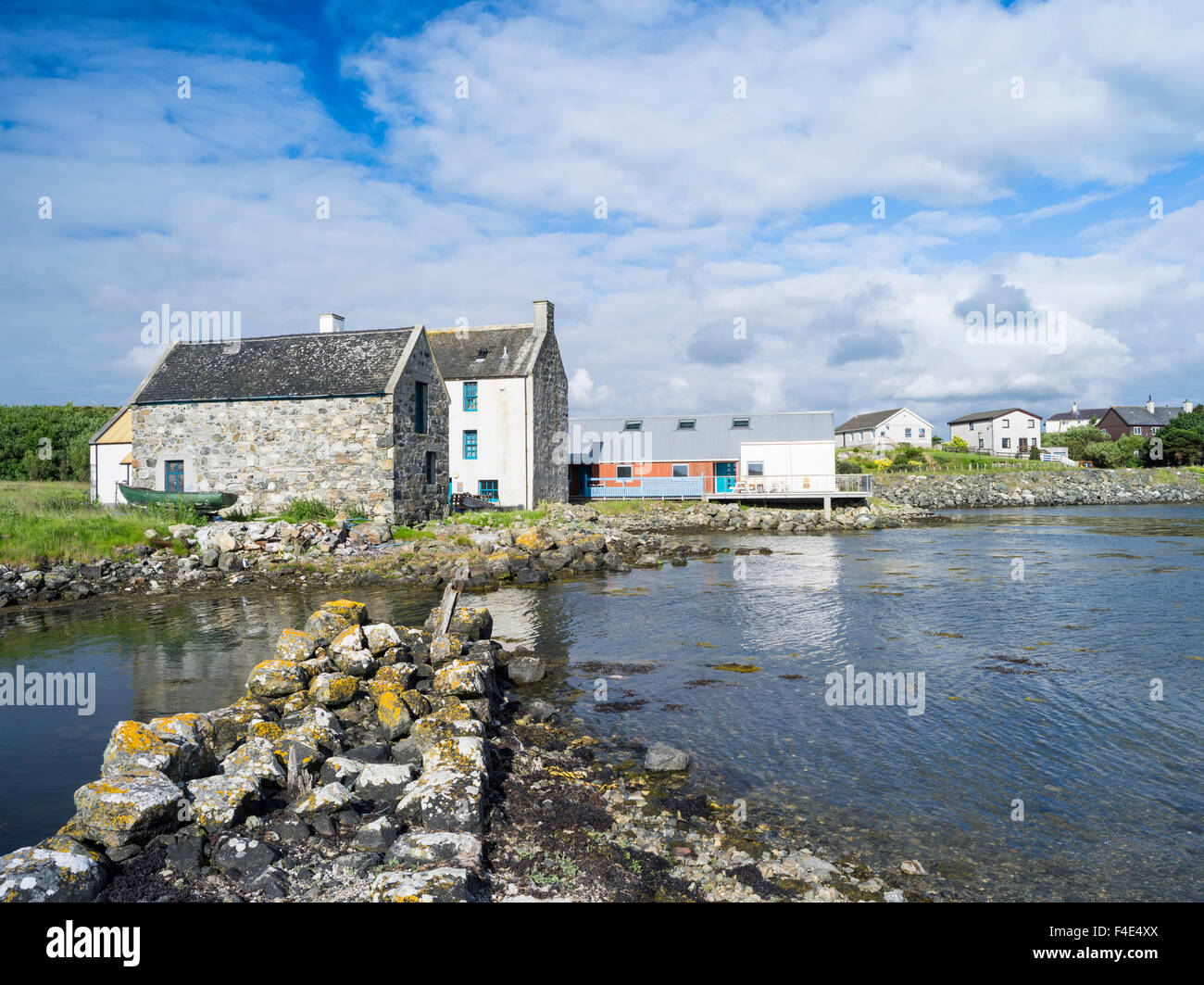 Lochmaddy main village on island hi-res stock photography and images ...