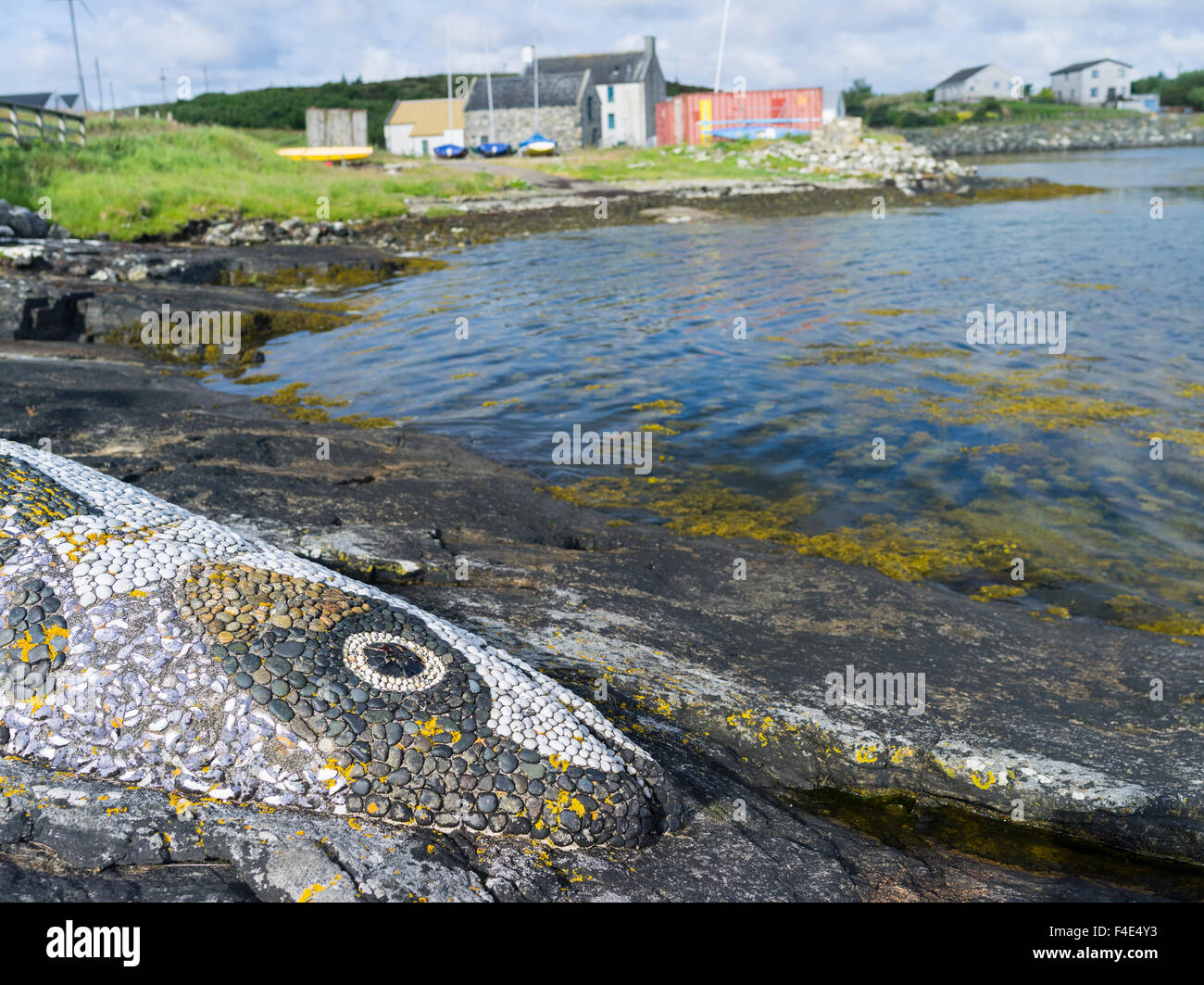 Lochmaddy main village on island hi-res stock photography and images ...