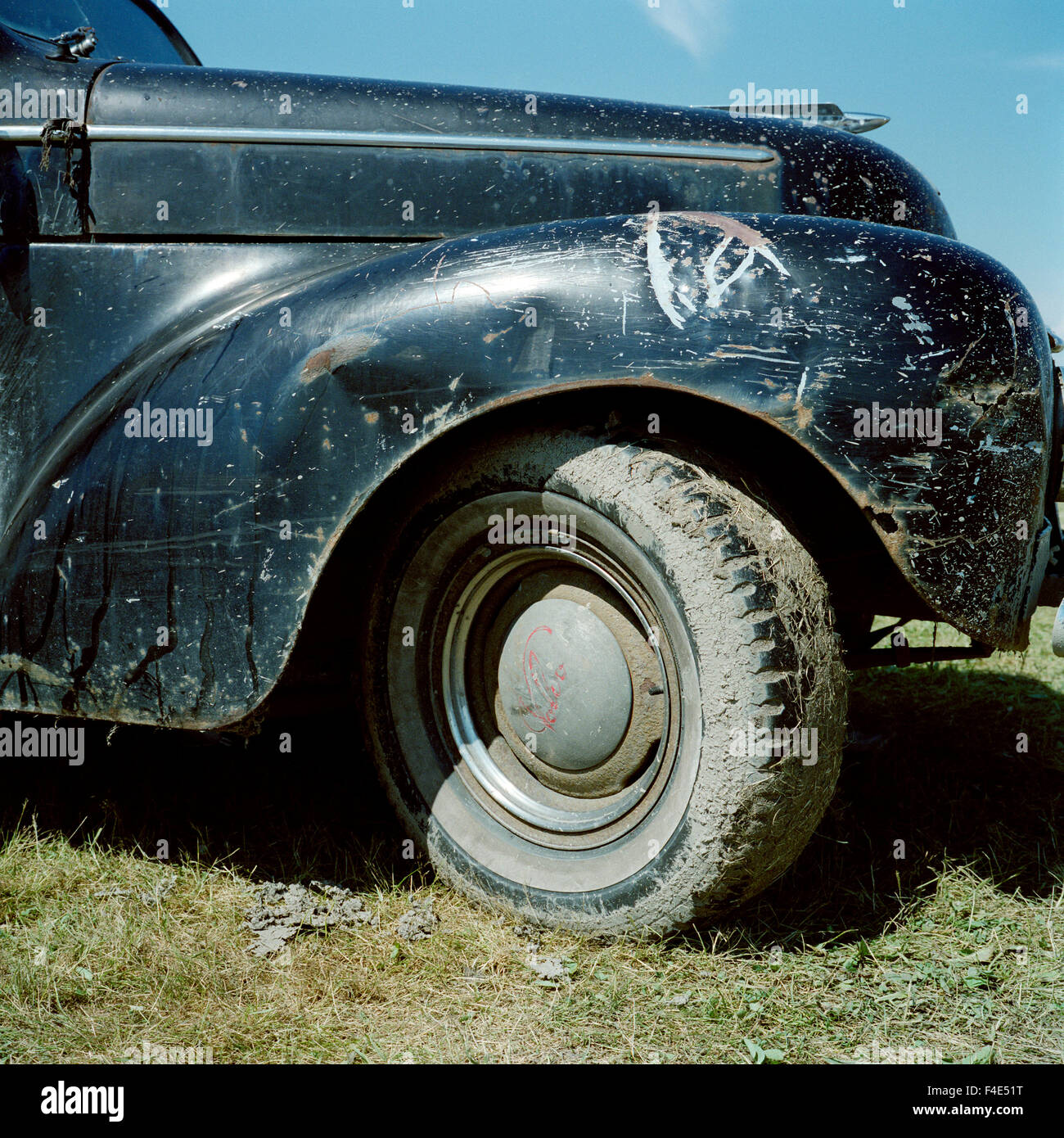Muddy car, close-up, Sweden Stock Photo - Alamy