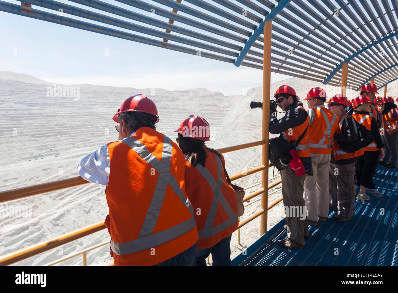 Chile, Calama, Chuquicamata, Chuquicamata Mine, world's deepest copper ...