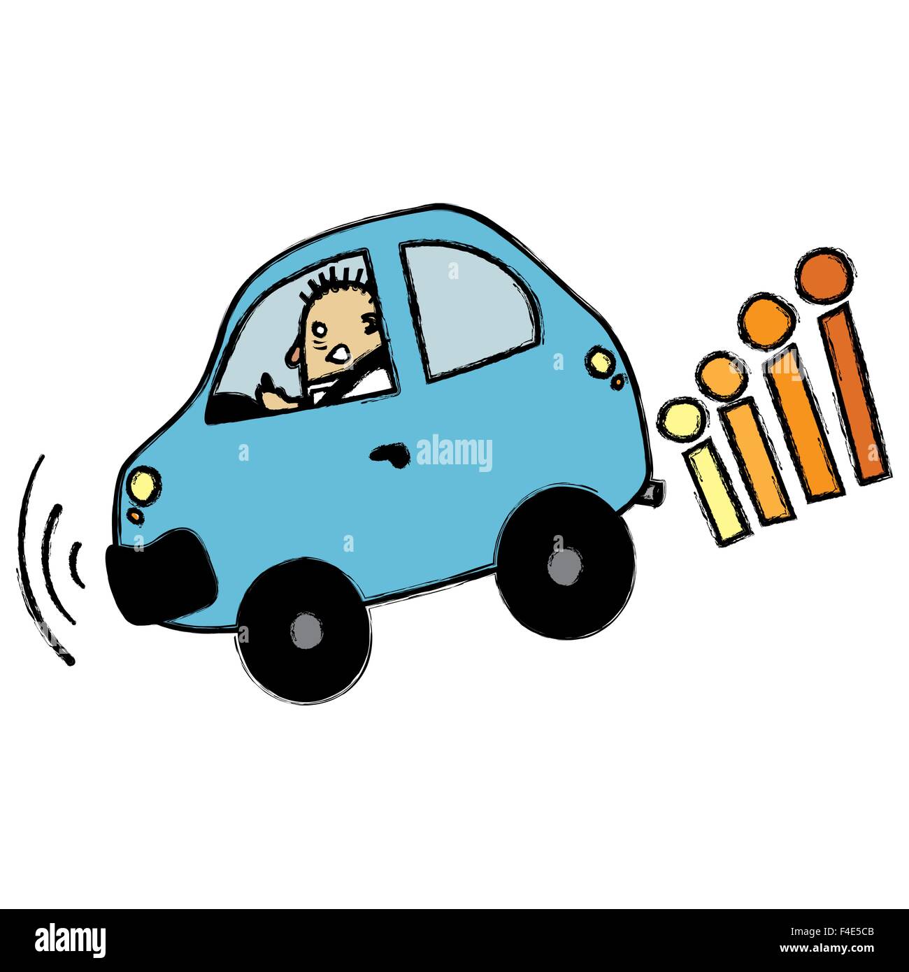 Man Driver Cartoon Stock Photos & Man Driver Cartoon Stock Images - Alamy