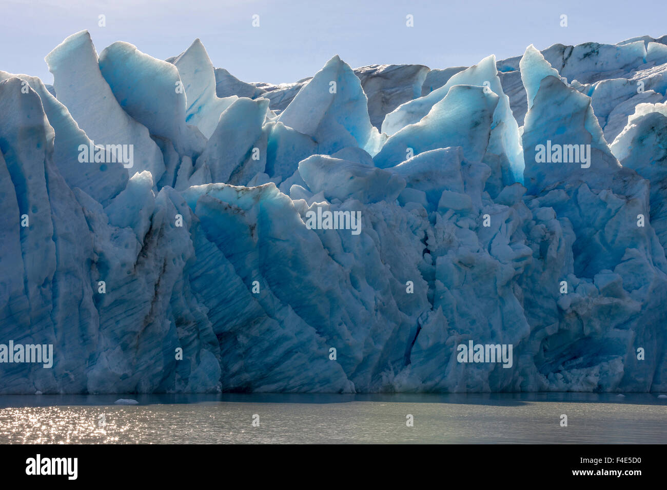 Glacier Grey. Torres del Paine National Park. Chile. South America ...