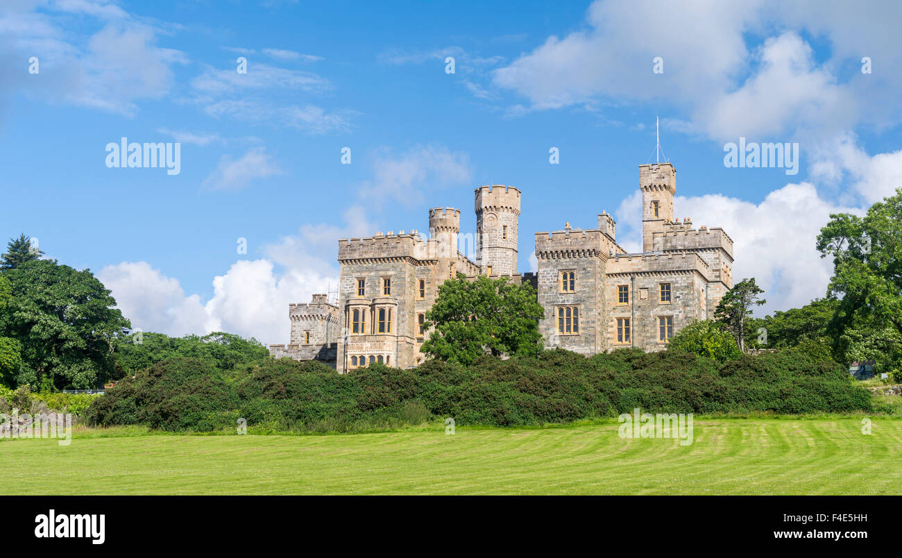 Stornoway, the largest town. Lews Castle and gardens, now museum and ...