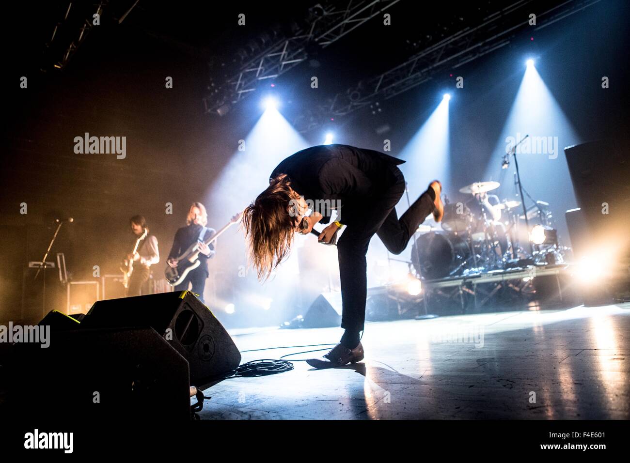 Trezzo sull'Adda, Italy. 16th October, 2015. Refused performs live at ...